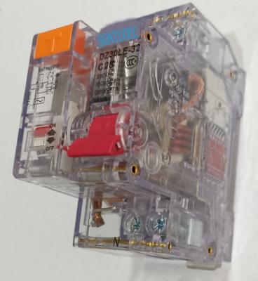 China IEC60898 RCBO Circuit Breaker 30mA 25A 27mm 4.5KA Residual Current Protection for sale