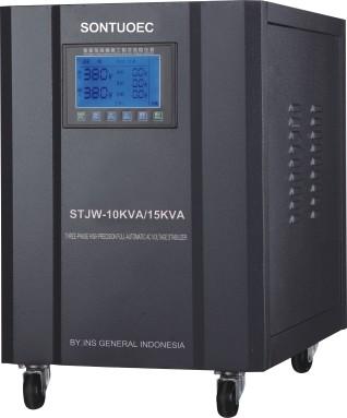 China Three Phase 380V 100KVA Adjustable Voltage Regulator Industrial Power Stabilizer for sale