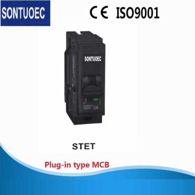 China Plug In Mounting MCB Circuit Breaker 6kA 1P 230V for Southern American Market for sale