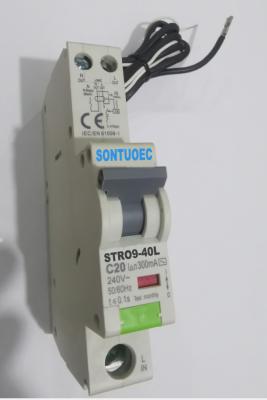 China Din Rail 18mm 10kA 6kA Residual Current Circuit Breaker RCCB for sale