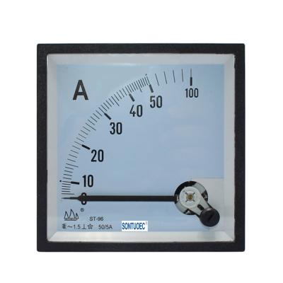 China Sontuoec 100A Analog Panel Meter Non Overload Voltmeter Ammeter AC for sale
