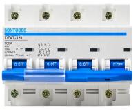 China DZ47-125 2 Pole 63A MCB Circuit Breaker 6KA Din Rail Installation IP20 for sale
