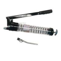 China Lever Heavy Duty Pneumatic Grease Gun 600cc Hand Greaser Transparent for sale