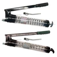 China Single Shot Pistol Hand Grease Gun Transparent . 600cc Heavy Duty Lever Type Grease Gun for sale