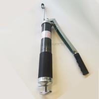 China Lubrication Double Hand Grease Gun 600cc Lever Super Capacity for sale