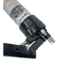 China Lever Heavy Duty Pneumatic Grease Gun 600cc Hand Greaser Transparent for sale