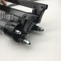 China Single Shot Pistol Hand Grease Gun Transparent . 600cc Heavy Duty Lever Type Grease Gun for sale