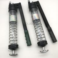 China Single Shot Pistol Hand Grease Gun Transparent . 600cc Heavy Duty Lever Type Grease Gun for sale