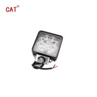China 24v 6500k LED Tractor Work Lights 12v 45w Square LED Truck Lights for sale