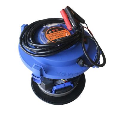 China Sunken Electric Grease Gun Buckle Type 24v Lubrication Grease Machine for sale