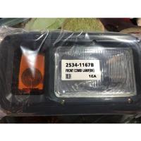 China Turn Signal LED Tractor Lights Rubber Wheel 24v Excavator Work Lights Doosan Daewoo DH210 150W7 for sale