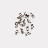 China Zinc Galvanized 45 Degree Grease Zerk M10 Grease Nipple Accessories For Excavator for sale