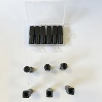 China 4 Jaws Grease Gun Nozzle Zinc Plated Button Head Adapter 1/8 Npt Different Types Auto Parts for sale