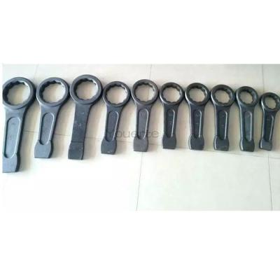 China End Striking Impact Slogging Ring Spanner Carbon Steel Wrench Hand Tool for sale