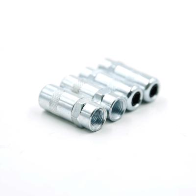 China High Pressure Grease Gun Nozzle 4500-10000PSI Zinc Zerk Coupler for sale