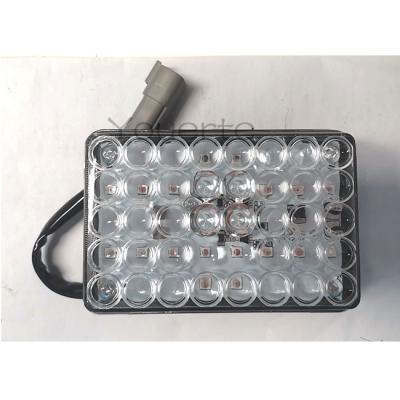 China 6000k Orange Rectangular LED Tractor Lights Waterproof Strobe Sentry Roadblock Signal for sale