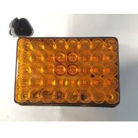 China 6000k Orange Rectangular LED Tractor Lights Waterproof Strobe Sentry Roadblock Signal for sale