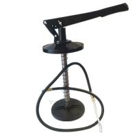 China 15l Trolley Hand Operated Grease Pump Wheel Manual Dispenser for sale