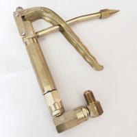 China 12000psi Air Operated Grease Pump 6-40 Mpa Manual Grease Gun Pneumatic for sale