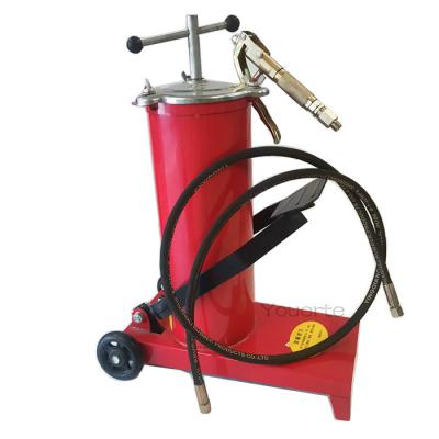 China 0.6-0.8mpa Hand Operated Grease Pump 8l Manual Oil Lubrication High Pressure Foot Operated Pedal for sale