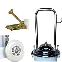 China Wheeled Manual Grease Lubricator Pedal Pump Foot Step Oiler Operated grease pump for sale