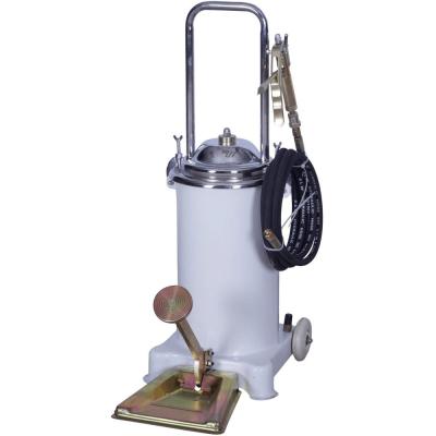 China Wheeled Manual Grease Lubricator Pedal Pump Foot Step Oiler Operated grease pump for sale