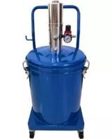 China 20l Air Operated Grease Pump 1 Nozzle 12000psi Lubricator Pneumatic for sale