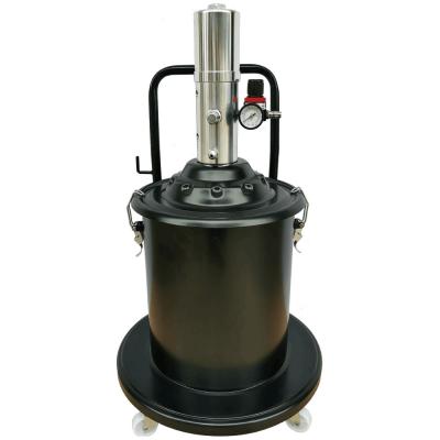 China 20l Air Operated Grease Pump 1 Nozzle 12000psi Lubricator Pneumatic for sale