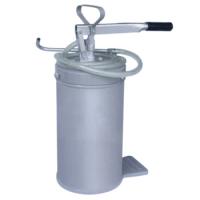 China Hand Operated Oil Bucket Pump Manual Lubricator 16l Thin Oil Pump for sale