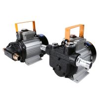 China 750w 220v Portable Diesel Transfer Pump 550w Kerosene Electric Refueling for sale