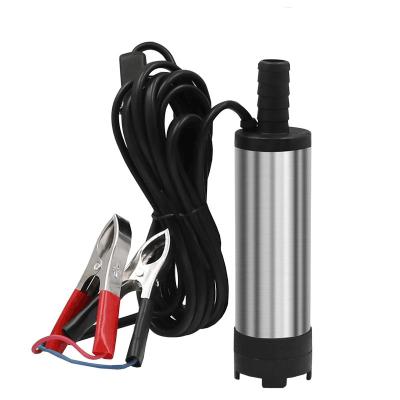 China Manual 38mm Submersible Diesel Pump 51mm 12v DC Fuel Transfer 24v for sale