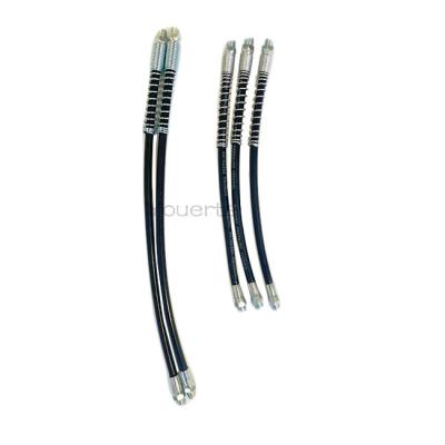 China M10 Universal Grease Pump Hose , 4500psi Grease Gun Rubber Hose for sale