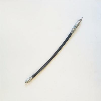 China 10m Flex Grease Gun Hose High Pressure Sharp Nozzle Pipe for sale
