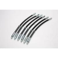China Male Thread Grease Gun Hose Extension Hydraulic 1/8PT 4500 Psi Flexible for sale