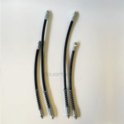 China Male Thread Grease Gun Hose Extension Hydraulic 1/8PT 4500 Psi Flexible for sale