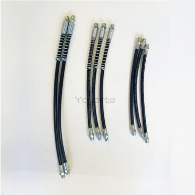 China Rubber Air Grease Gun Hose High Pressure Hydraulic Flexible Line for sale
