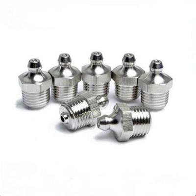 China Ball Type 18mm Grease Gun Nipple M10 Nickel Straight For Motorbike Car for sale
