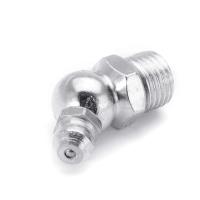 China Zinc Galvanized 45 Degree Grease Zerk M10 Grease Nipple Accessories For Excavator for sale