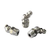 China 45 90 Degree Angled Grease Nipple Iron Nickel Straight Fitting Assortment Kits for sale