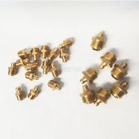 China Brass M10 Grease Gun Nipple Ends Straight Assortment Kit 45 90 Degree Angled for sale