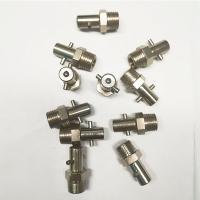 China Zinc Plated Grease Gun Nipple Fittings , Metric Pump Grease Nipple Auto Parts for sale
