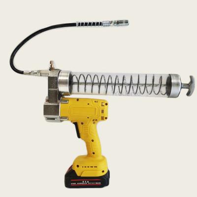 China 900cc Cordless Electric Grease Gun Heavy Duty , 220v Battery Powered Grease Gun for sale