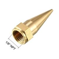 China Sharp Zinc Plated Grease Hose Coupler Gold Grease Gun Zerk Adapter for sale