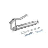 China 120cc Stainless Steel Mini Pistol Grip Grease Gun With 3 Oz Cartridge Lever Action for sale