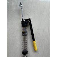 China Transparent 6000psi Hand Grease Gun 600cc Pistol Type With Metal Extension for sale