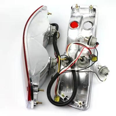 China Rear SK200 8 LED Tractor Lights Counterweight Tractor Tail Lamp Excavator Accessories for sale
