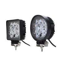 China 10-30v Round LED Tractor Work Lights 27w Motorcycle Spot for sale