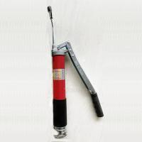 China 600cc Hand Grease Gun Double Piston , Iron Casted Heavy Duty Lever Grease Gun For Construction for sale