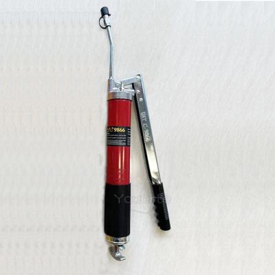 China Single Pump 10000psi Hand Operated Grease Gun 600cc Hydraulic For Auto Repair Lubrication Tools for sale