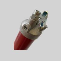 China Single Double Piston Heavy Duty Grease Gun Cast Iron Head Construction 600cc Hand Operated for sale
